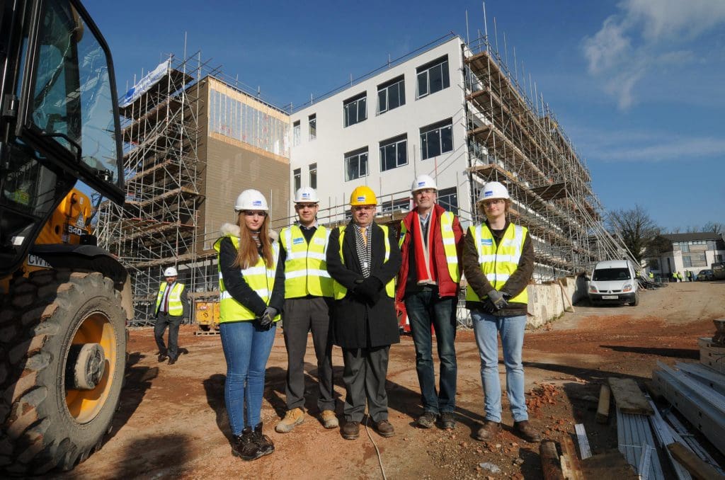 Salisbury 6th Form Celebrates Topping Out Ceremony
