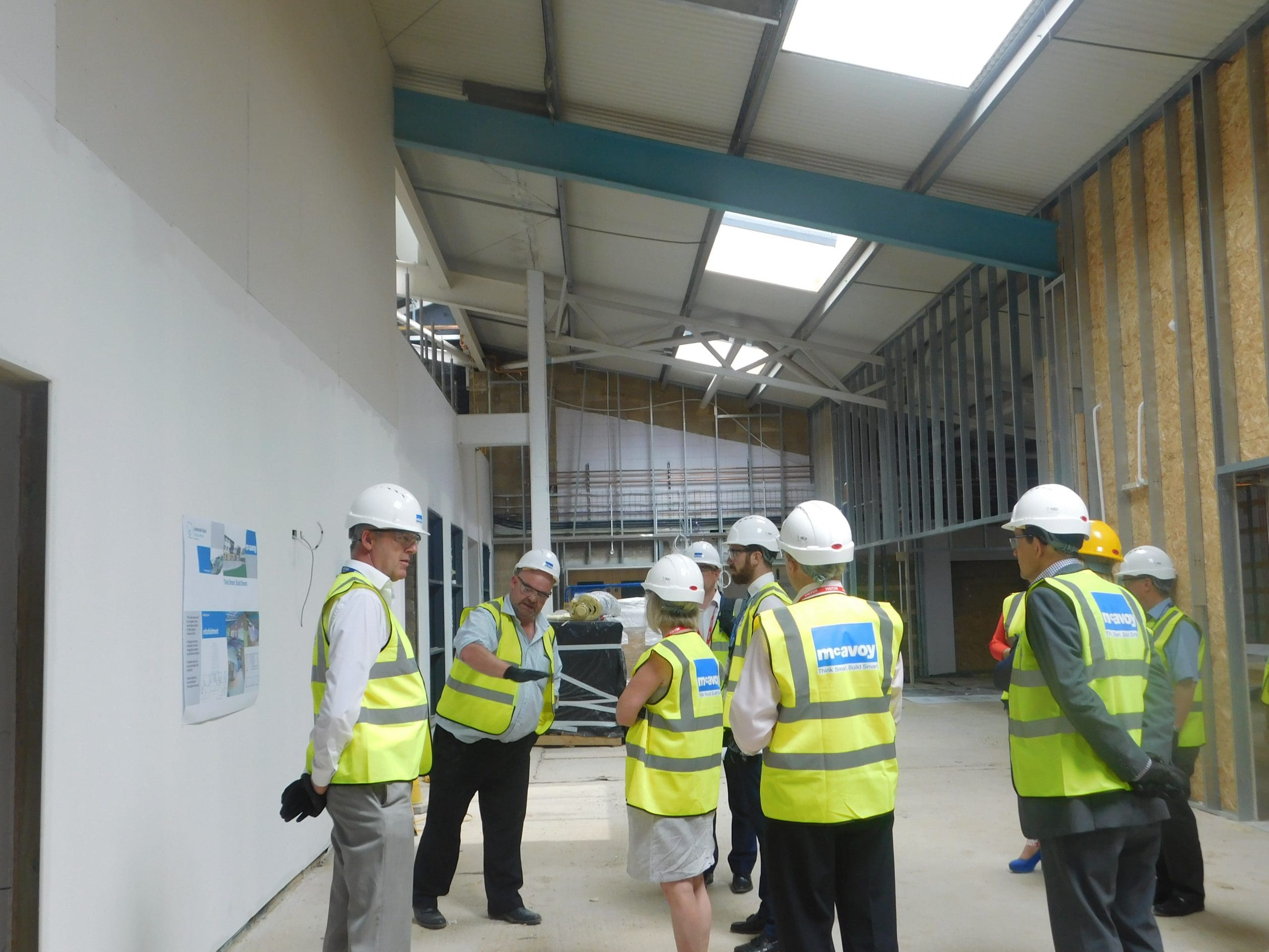Buildoffsite visit hosted at Goresbrook School | McAvoy